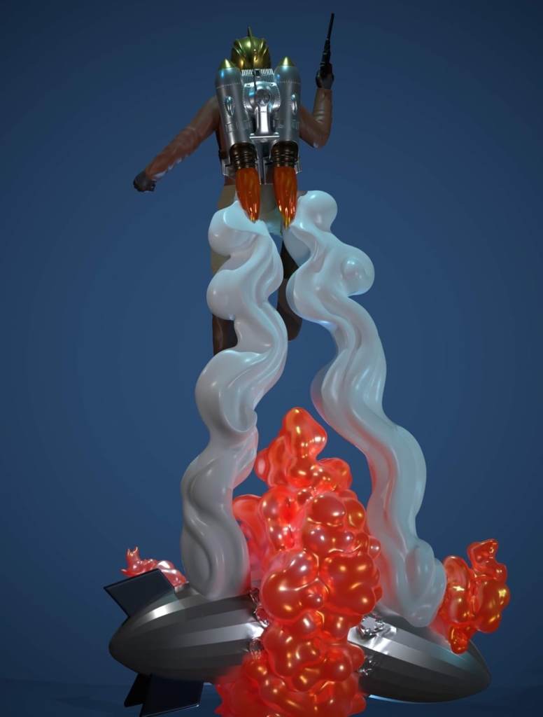 Rocketeer 3D Print stl files - 3D PRINT MAKER CLUB