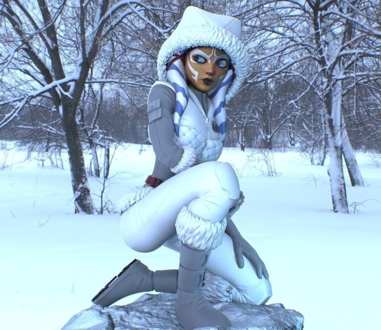 Ahsoka winter 3D Printing stl files - 3D PRINT MAKER CLUB