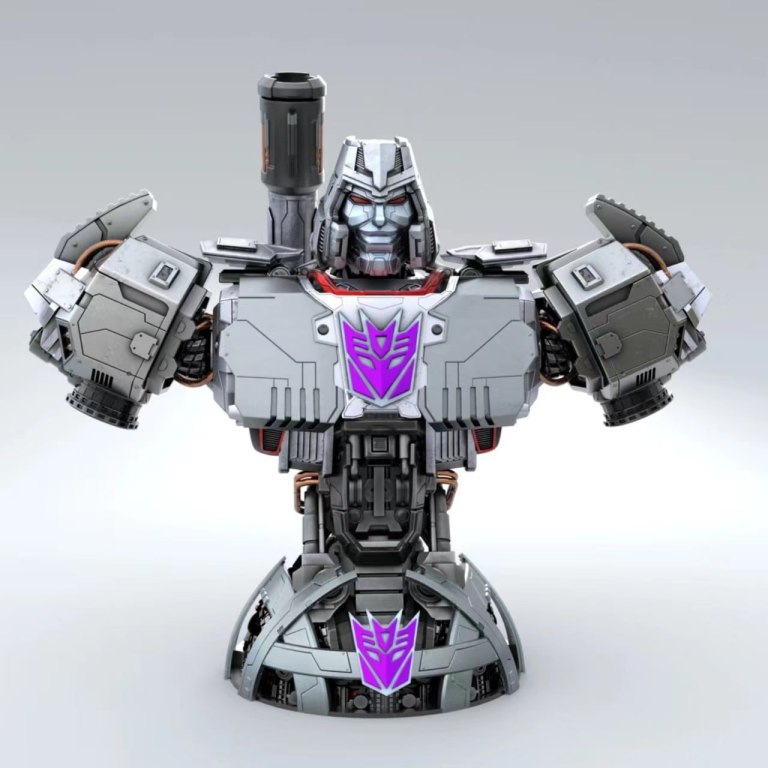 Megatron bust 3D Printing stl files - 3D PRINT MAKER CLUB