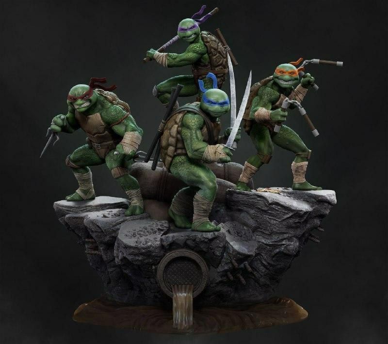 Teenage mutant ninja turtles 3d printing stl files - 3D PRINT MAKER CLUB
