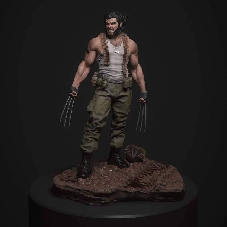 wolverine soldier 3d print stl files - 3D PRINT MAKER CLUB