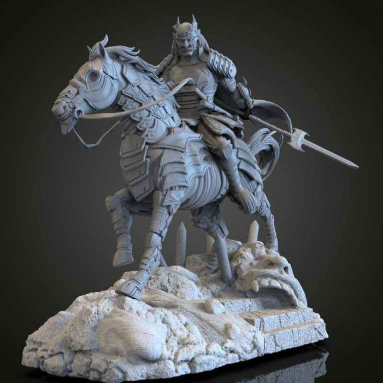 Samurai Batman Shogun 3d printing stl files
