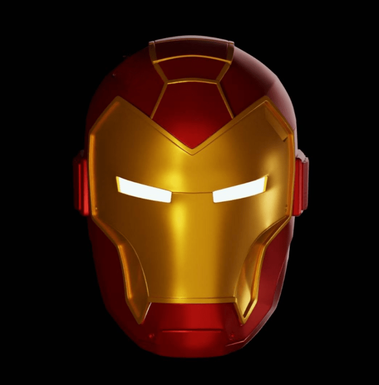 Iron-man helmet 3d printing stl files - 3D PRINT MAKER CLUB