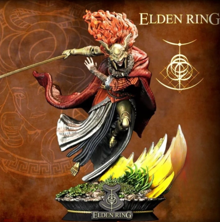 Malenia Elden ring 3d printing stl files - 3D PRINT MAKER CLUB