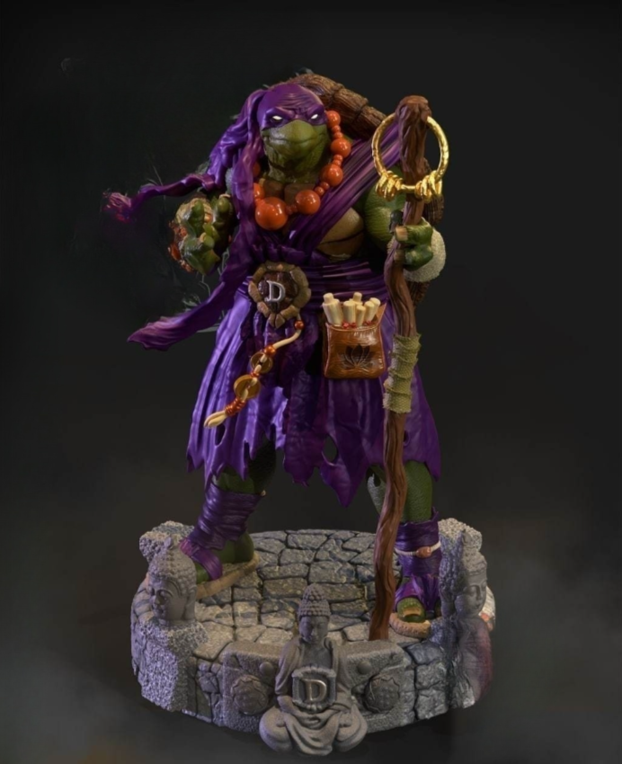 Donatello 3d printing stl files - 3D PRINT MAKER CLUB