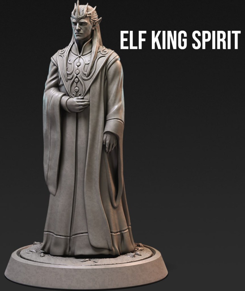 Elf king and Queen spirit 3D Printing stl files - 3D PRINT MAKER CLUB