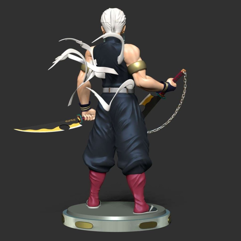 Tengen uzui Demon slayer 3d printing stl files
