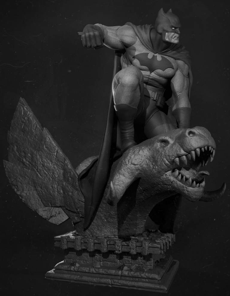 Batman V2 3d printable stl files - 3D PRINT MAKER CLUB