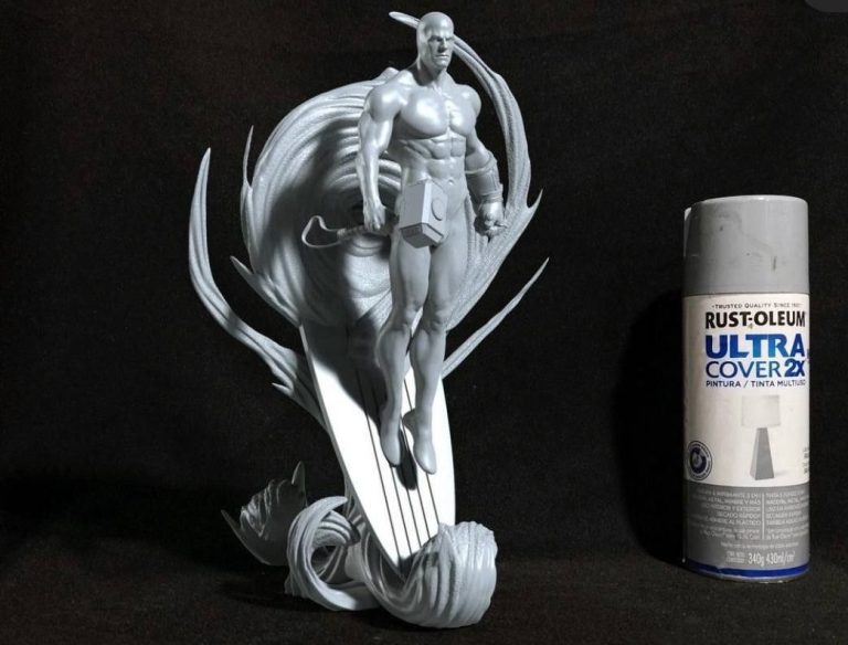 Silver surfer 3D Printing stl files - 3D PRINT MAKER CLUB