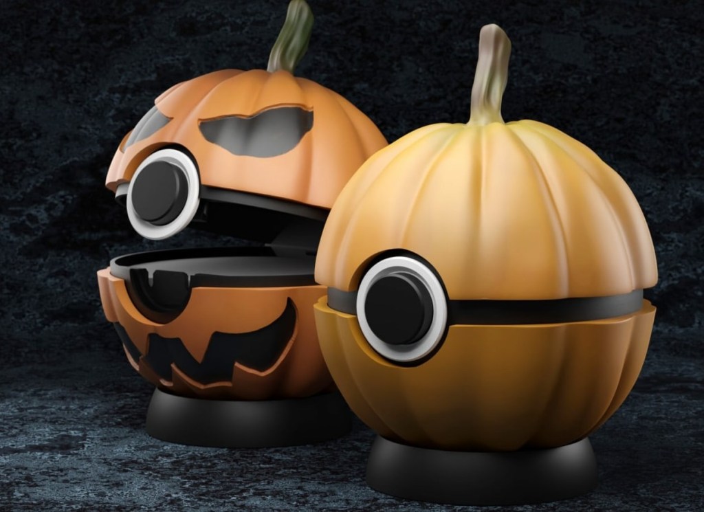 Pumpkin pokeball 3d printing stl files - 3D PRINT MAKER CLUB