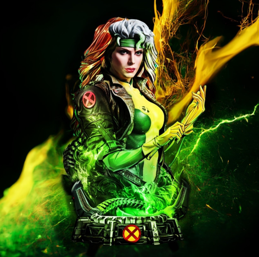 Rogue bust 3d print stl files - 3D PRINT MAKER CLUB