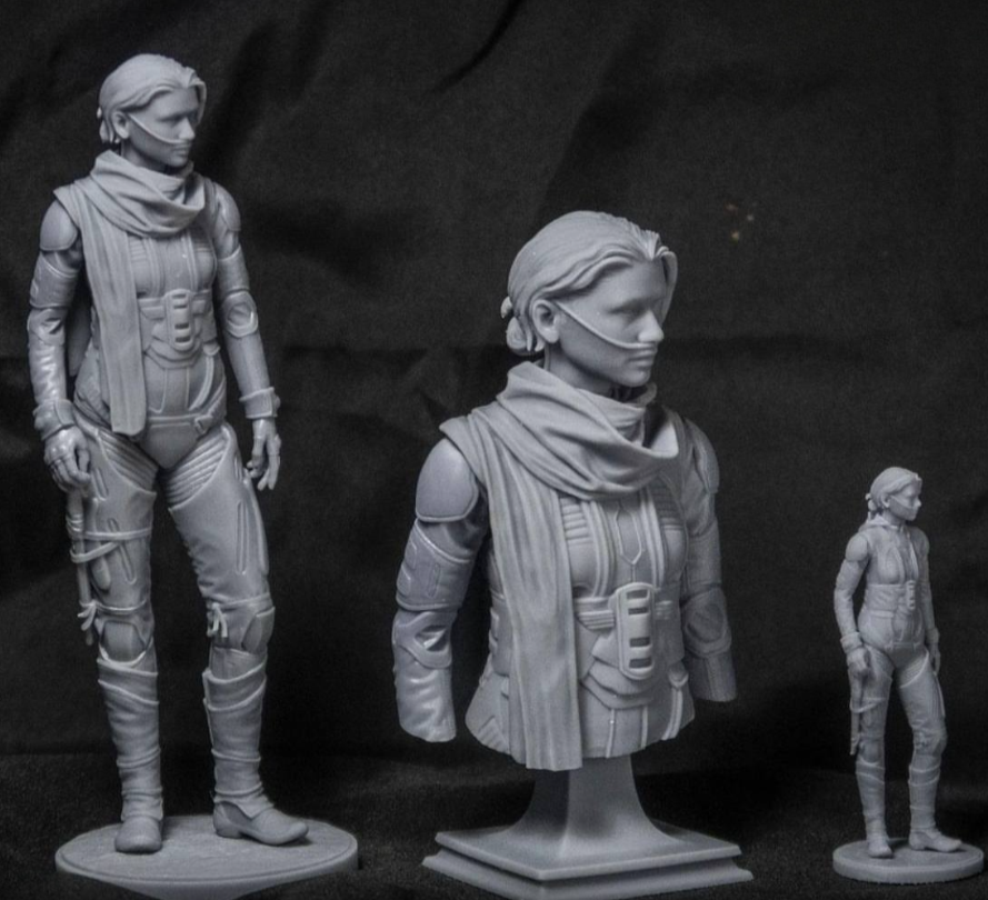 Chani dune 3d print stl files - 3D PRINT MAKER CLUB