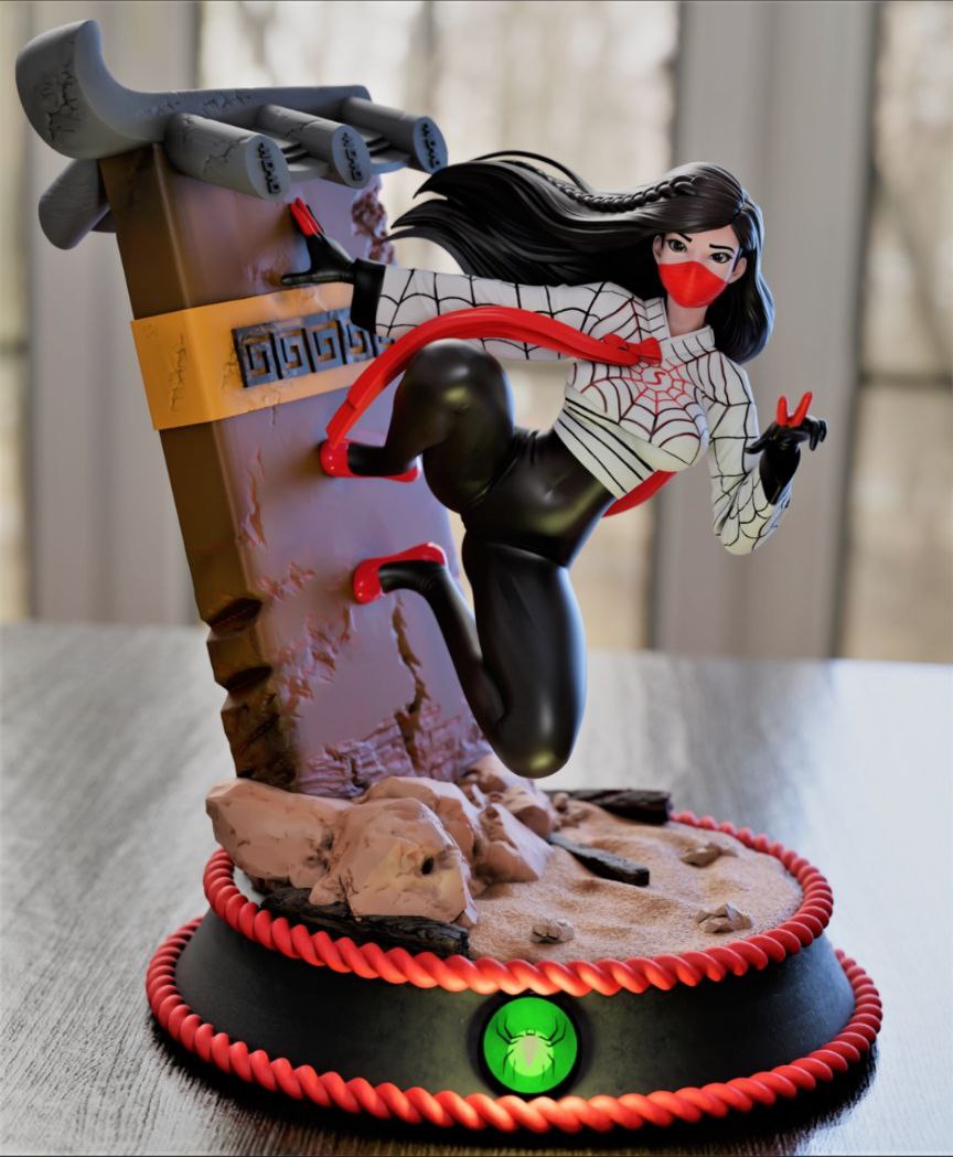 Spider silk 3d print stl files - 3D PRINT MAKER CLUB