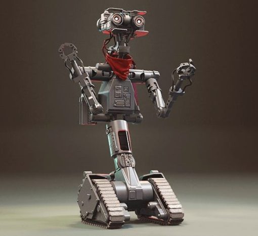 Johnny 5 3d print stl files - 3D PRINT MAKER CLUB