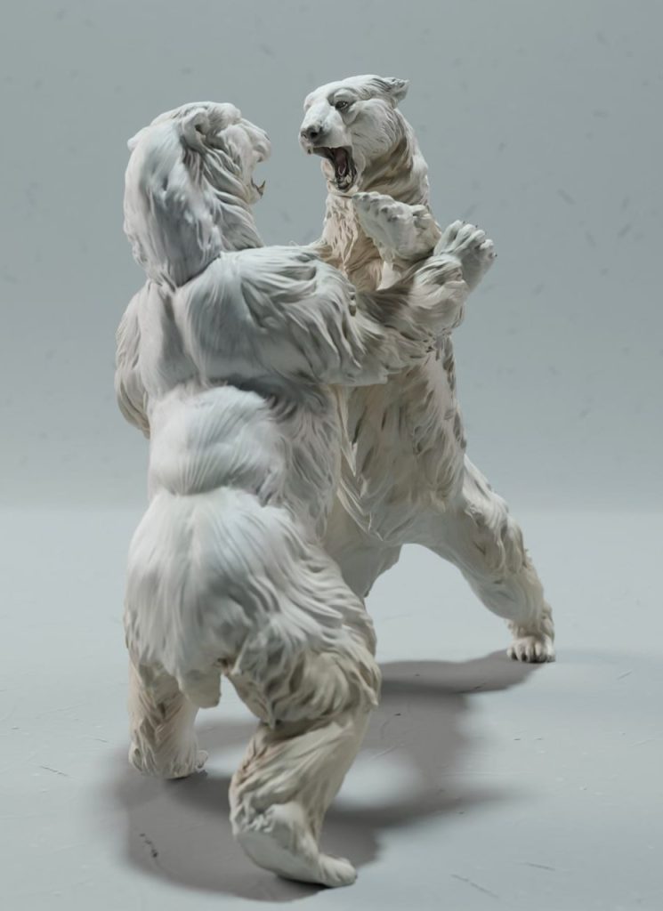 Winter Animals pack 2 3d print stl files - 3D PRINT MAKER CLUB