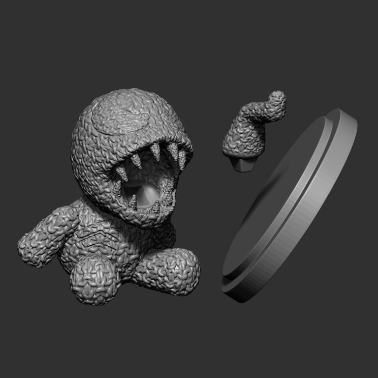 Venom Crochet puppet 3d print stl files - 3D PRINT MAKER CLUB