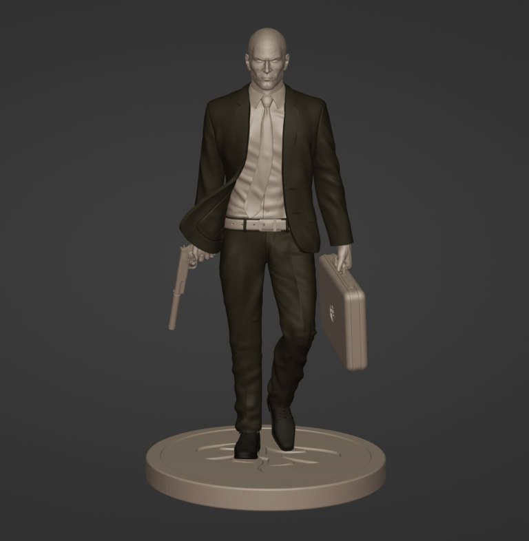 Hitman 3d print stl files - 3D PRINT MAKER CLUB