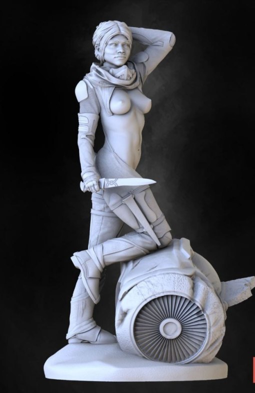 Chani dune 3d print stl files - 3D PRINT MAKER CLUB