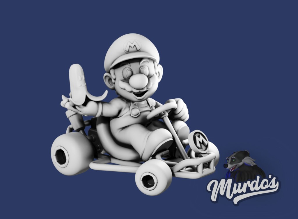 Mario kart 3d printing stl files - 3D PRINT MAKER CLUB
