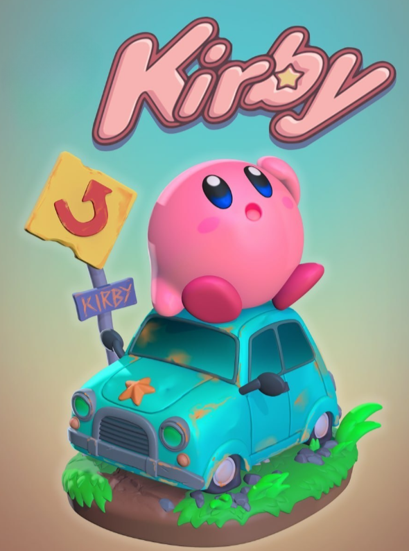 Chibi kirby 3d printing stl files - 3D PRINT MAKER CLUB