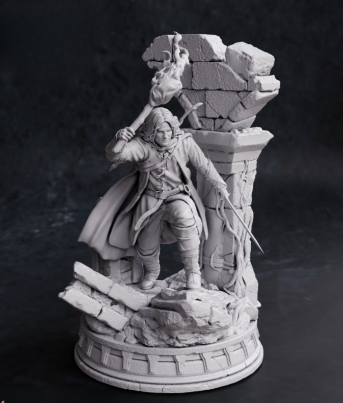 Aragorn lotr stl files for 3d printing model - 3D PRINT MAKER CLUB