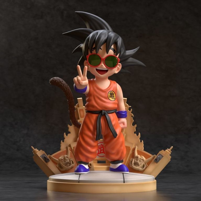 Mini Goku 3d printing stl files - 3D PRINT MAKER CLUB