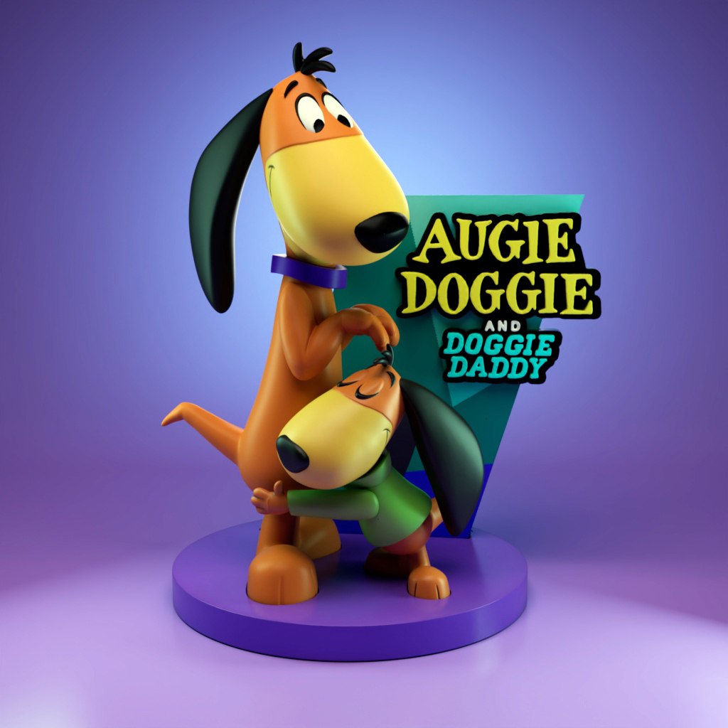 Augie Doggie stl files for 3d printing model - 3D PRINT MAKER CLUB