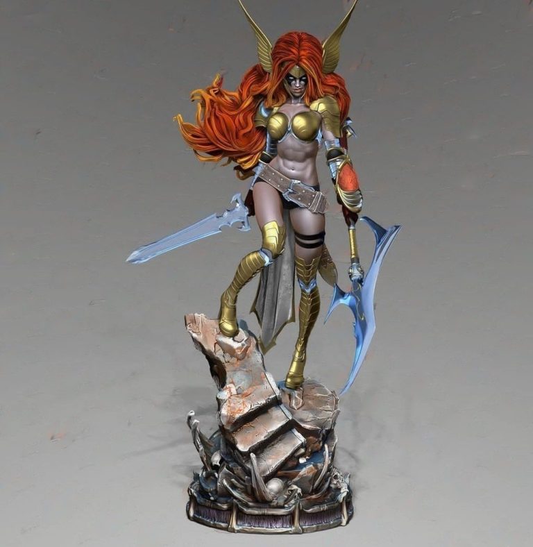 Angela Spawn 3d printing stl files - 3D PRINT MAKER CLUB