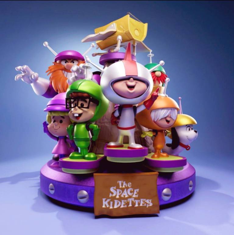 The Space Kidettes 3d printing stl files - 3D PRINT MAKER CLUB