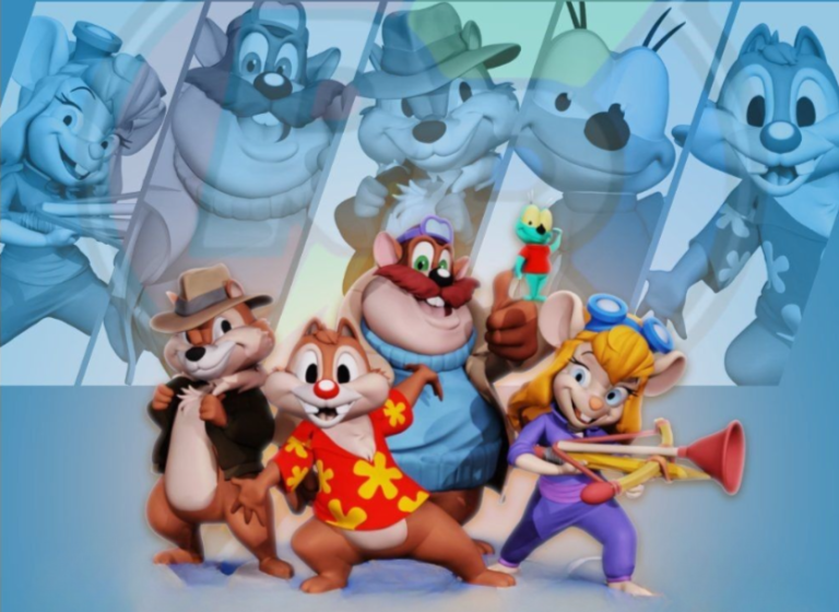 Rescue rangers chip and dale 3d printing stl files - 3D PRINT MAKER CLUB