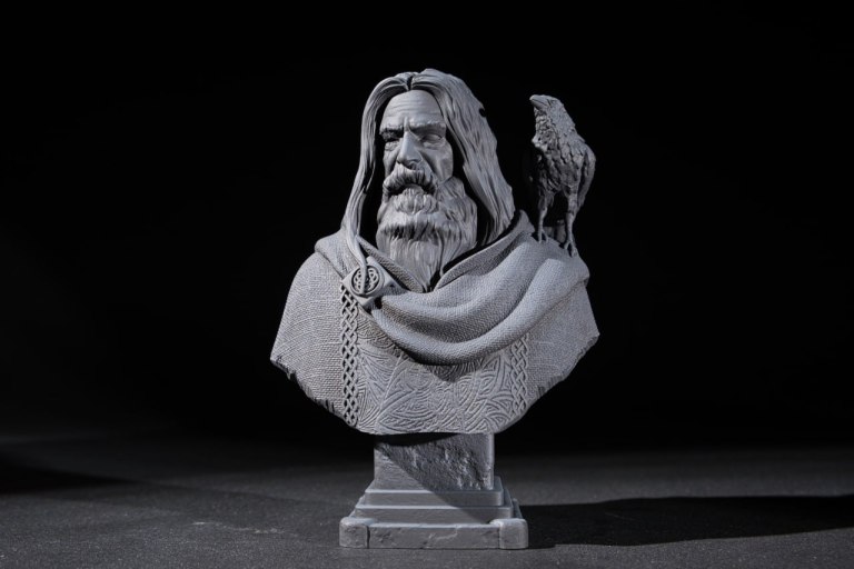 Odin bust 3d printing stl files - 3D PRINT MAKER CLUB