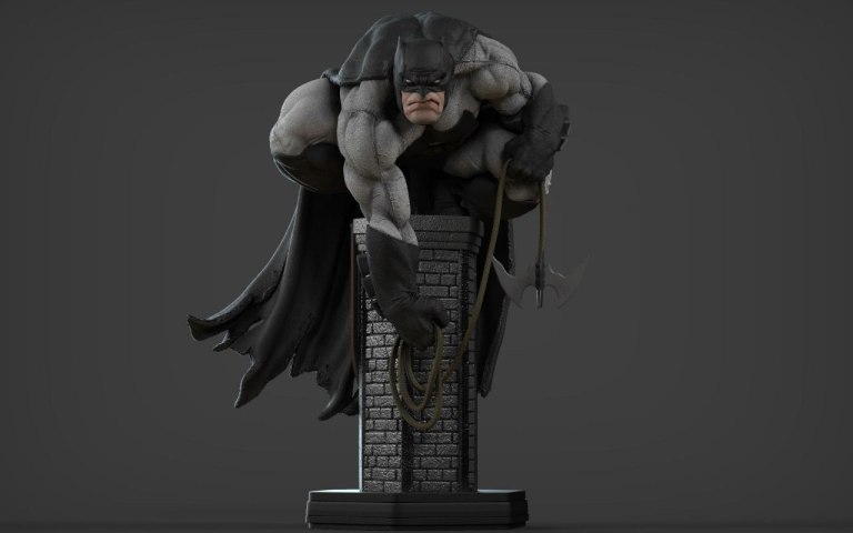 Batman 3d printing stl files & 3D Model - 3D PRINT MAKER CLUB