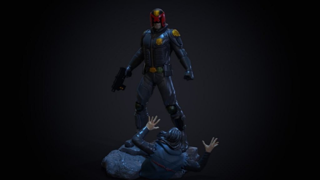 Judge dredd 3d printing stl files - 3D PRINT MAKER CLUB