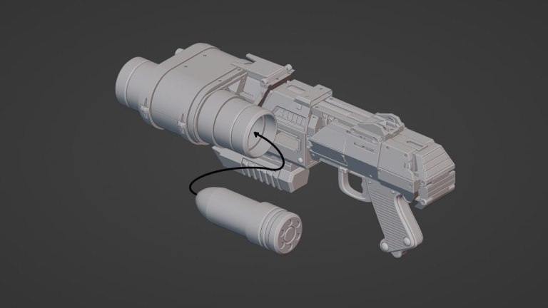 DC 17M starwars blaster 3d printing stl files - 3D PRINT MAKER CLUB