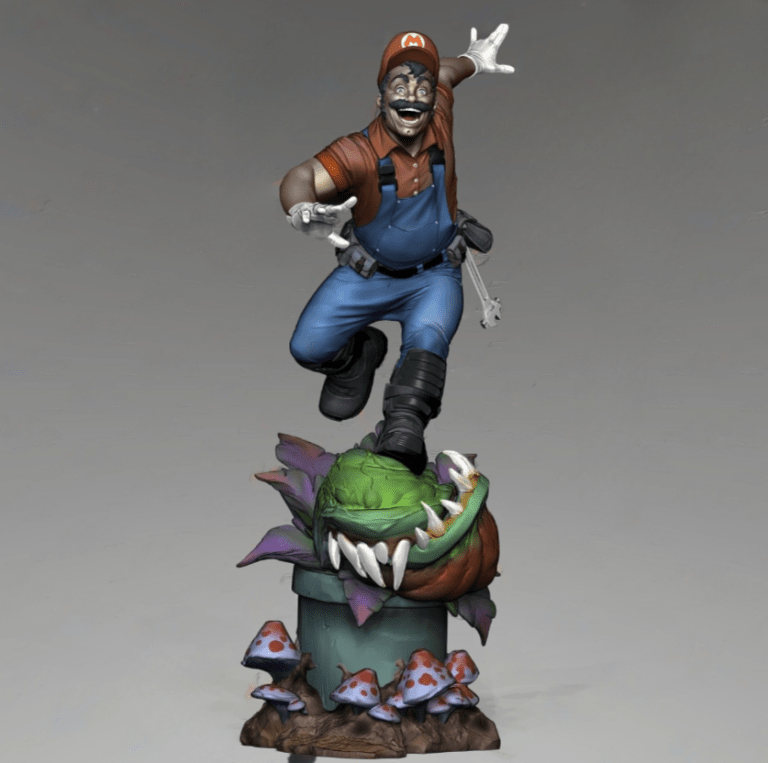 Super Mario 3d printing stl files - 3D PRINT MAKER CLUB