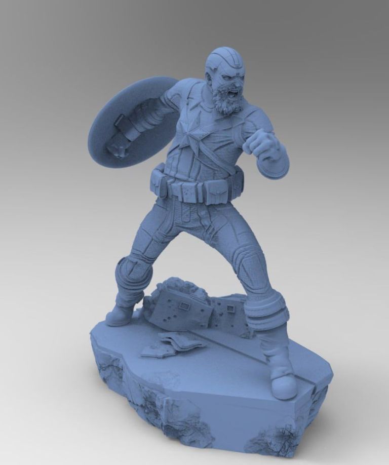 Red guardian 3d printing stl files - 3D PRINT MAKER CLUB