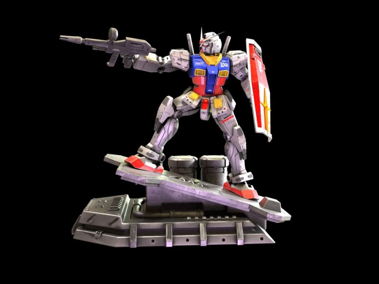 RX78 Gundam 3d printing stl files - 3D PRINT MAKER CLUB