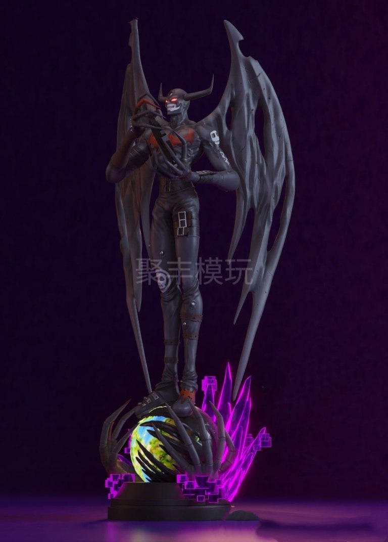 Devimon Digimon 3d printing stl files - 3D PRINT MAKER CLUB