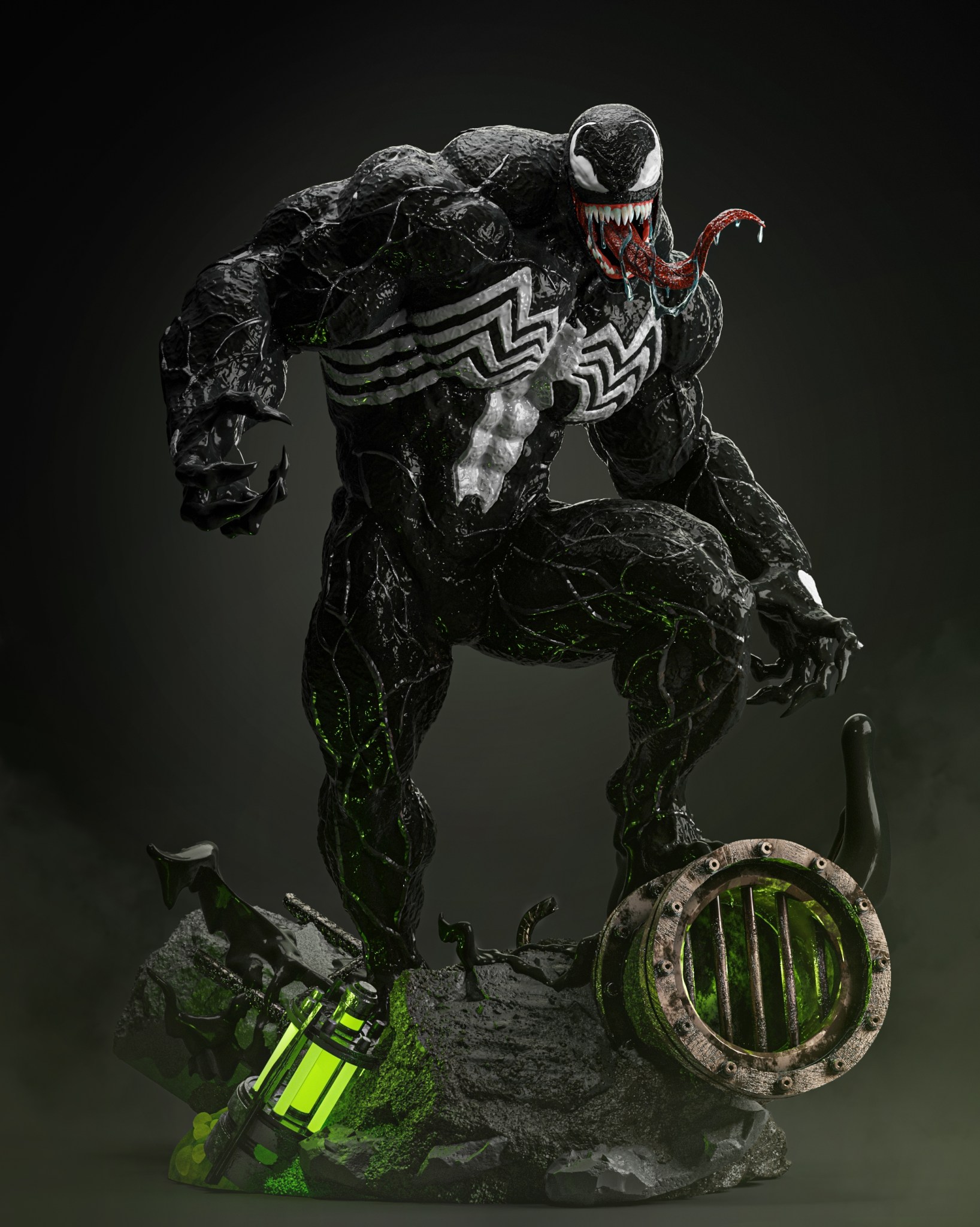 Venom 3d printing stl files - 3D PRINT MAKER CLUB