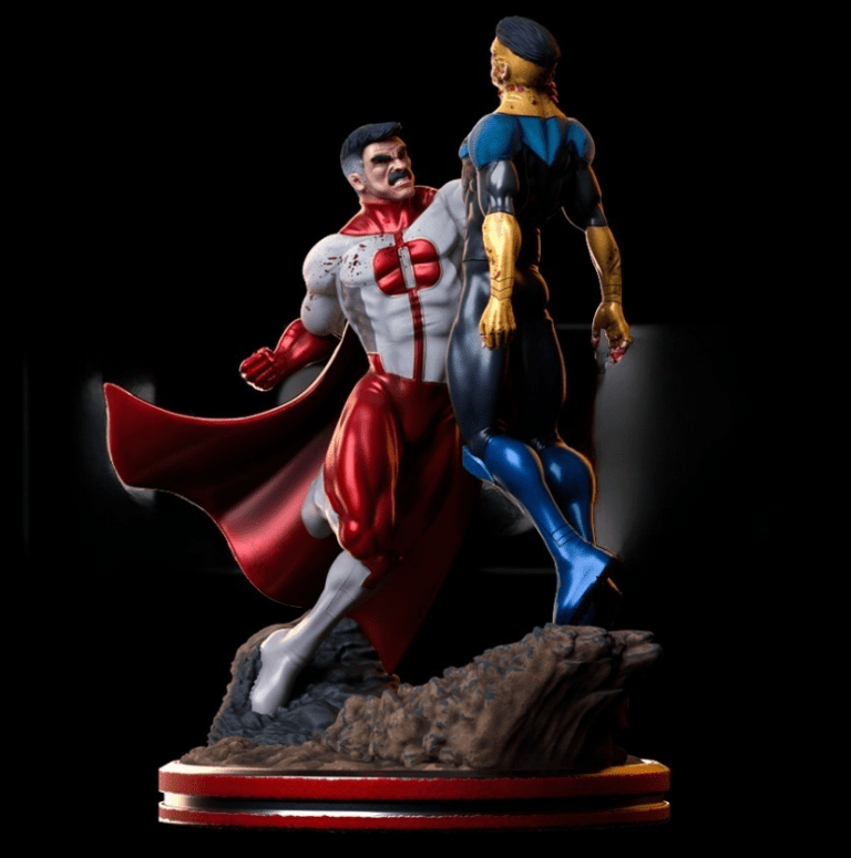 Omniman vs invincible 3d printing stl files - 3D PRINT MAKER CLUB