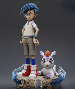 Joe & Gomamon Digimon 3d printing stl files - 3D PRINT MAKER CLUB