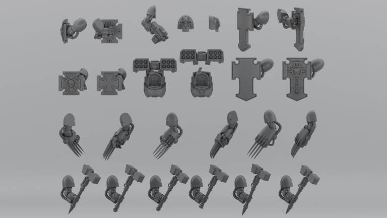 Terminator v4 pack 3d printing stl files - 3D PRINT MAKER CLUB