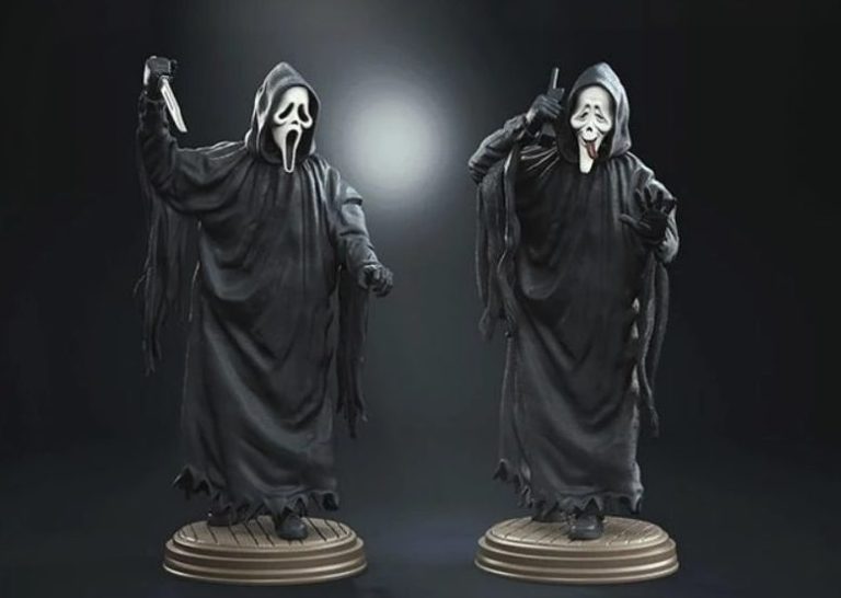Ghostface scream 3d printing stl files - 3D PRINT MAKER CLUB