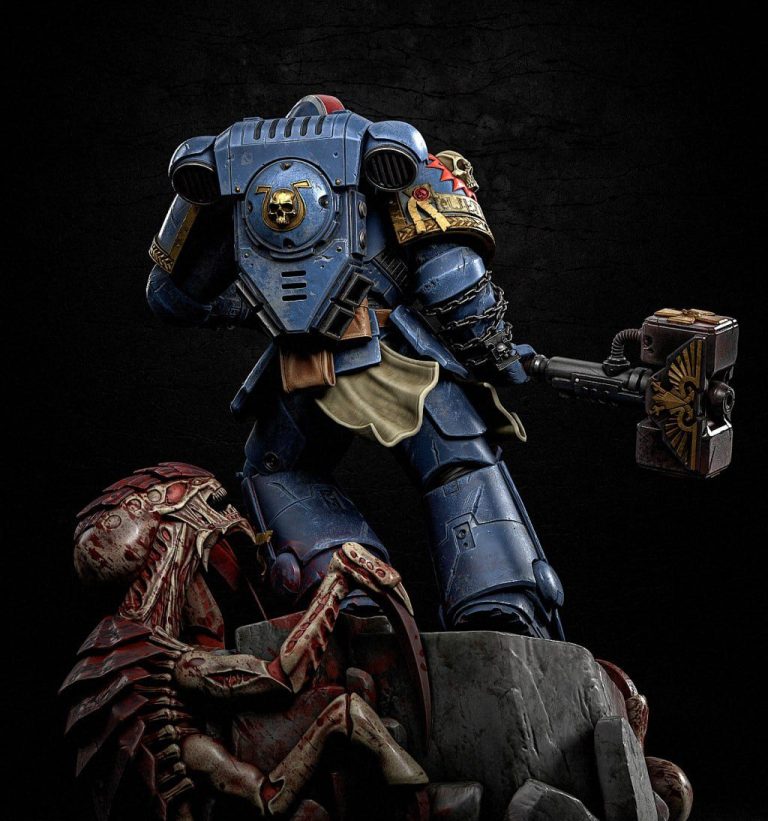 Titus Space Marine 3d printing stl files - 3D PRINT MAKER CLUB