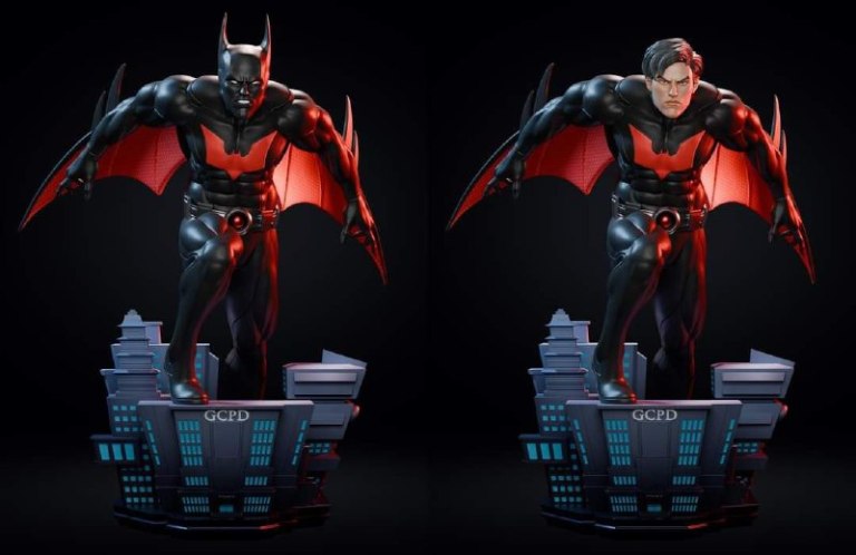 Batman beyond 3d printing stl files - 3D PRINT MAKER CLUB