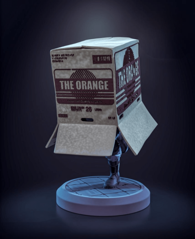 Solid snake in box 3d printing stl files - 3D PRINT MAKER CLUB