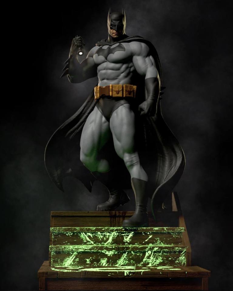 Batman 3d printing stl files - 3D PRINT MAKER CLUB