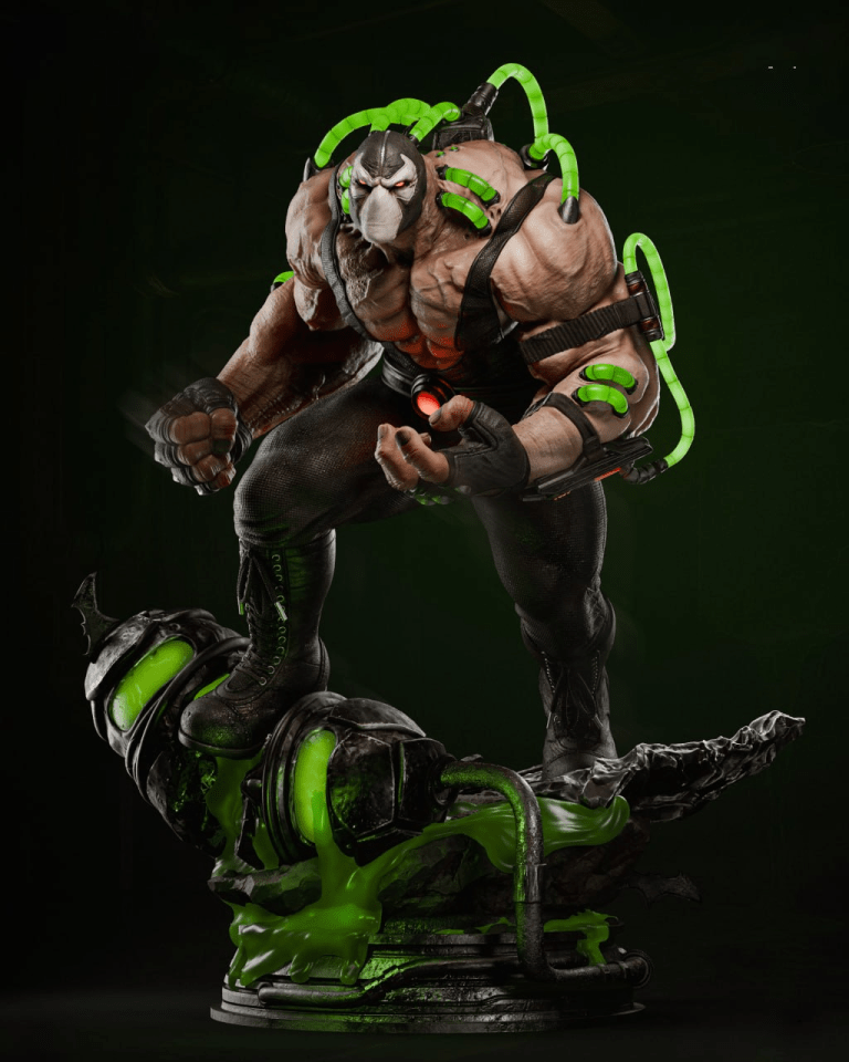 Bane stl files for 3d printing models - 3D PRINT MAKER CLUB