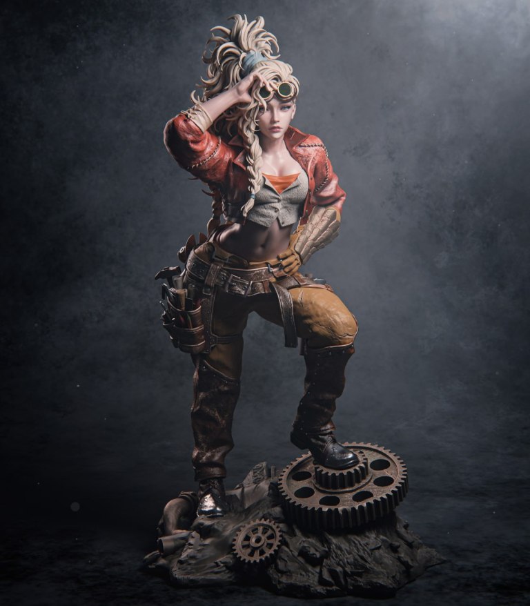 Gemma Monster hunter 3d print stl files - 3D PRINT MAKER CLUB