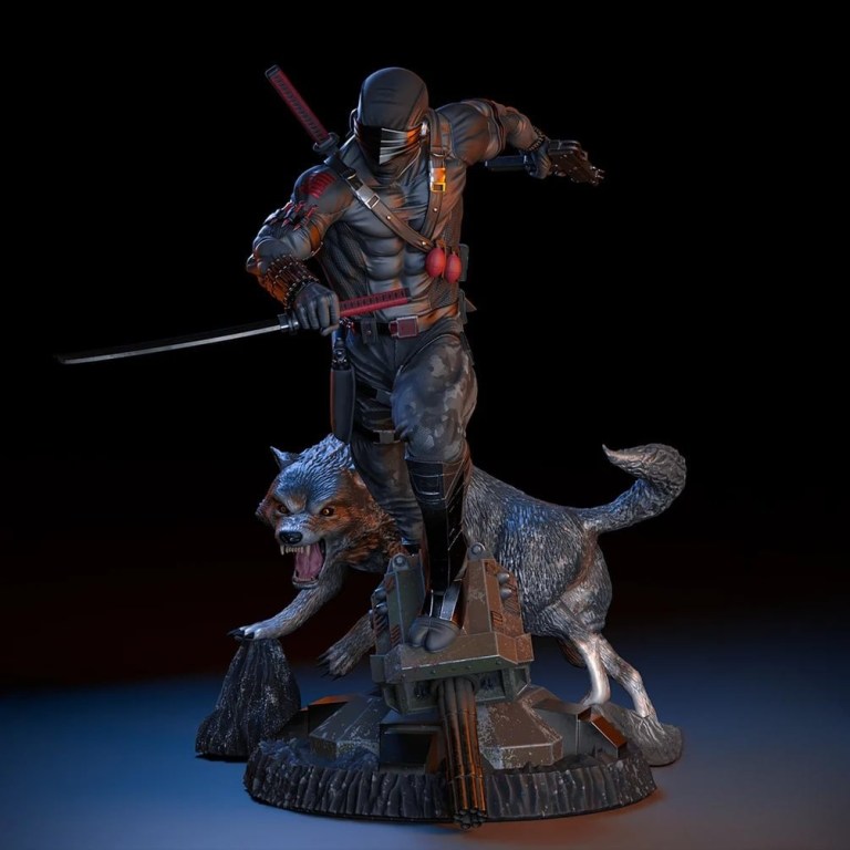 Snake eyes 2025 - GI Joe 3d print stl files - 3D PRINT MAKER CLUB